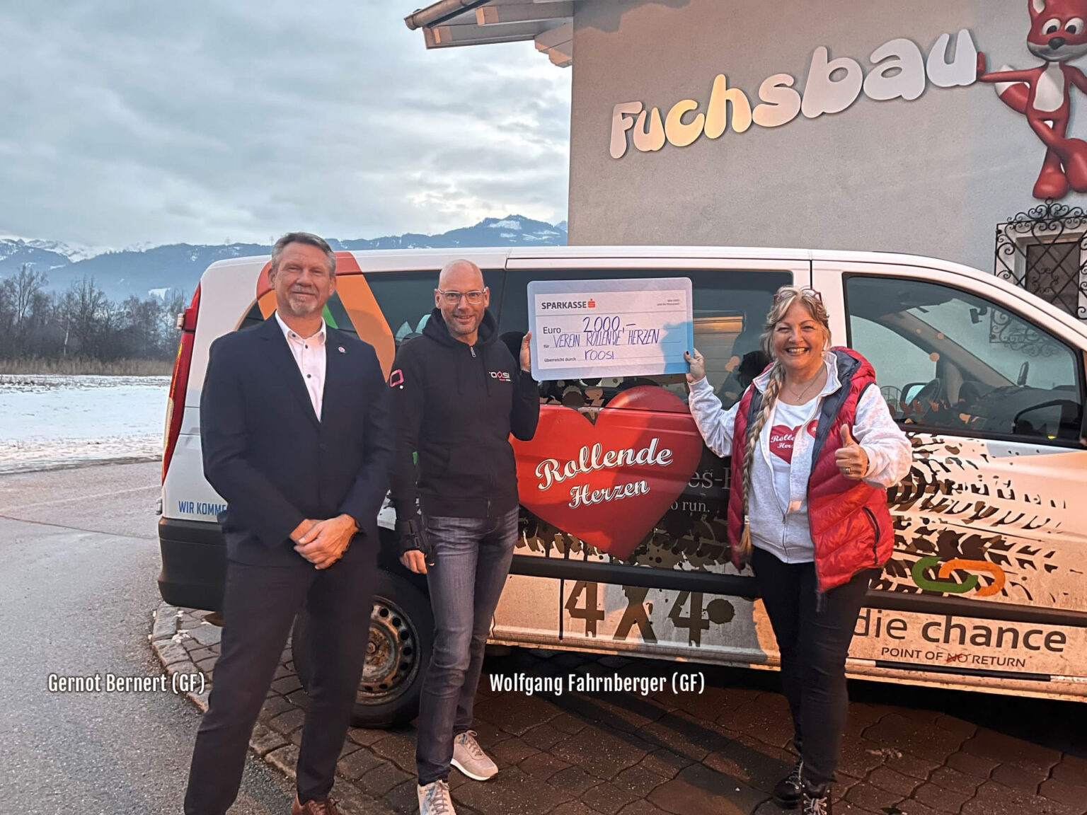 Danke an die Firma roosi GmbH für die großzügige Spende - Verein ...